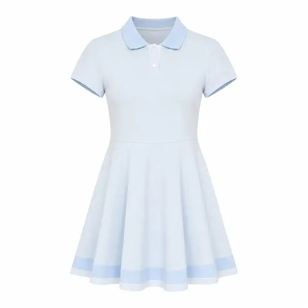 Carmen Says Matchpoint Jersey Knit Mini Tennis Dress - Blue