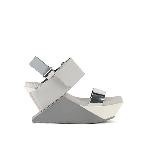 United Nude Delta Wedge Sandal Irony - Grey