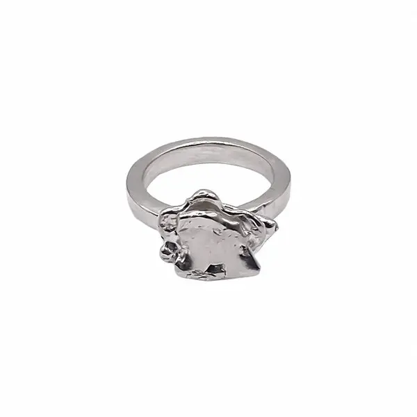 MOCA JEWELLERY Flower Ring Sterling Sterling - Silver