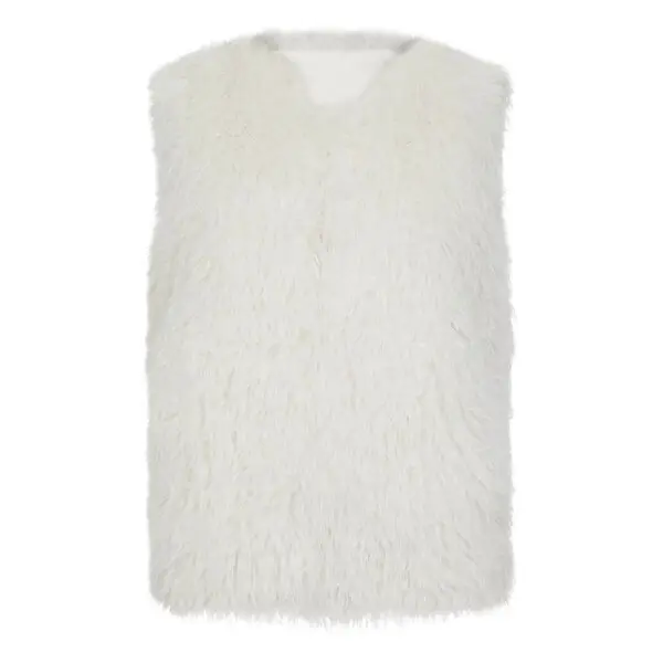 NOOKI DESIGN Scandi Gilet In Cream - White