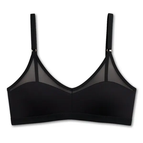 ZELF INTIMATES Stella Bralette Top Recycled - Black