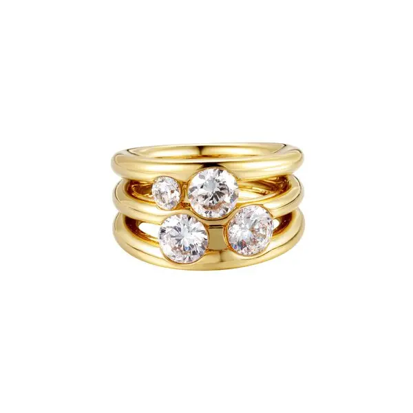 ONEWILDONE Going Places Cluster Ring - Gold