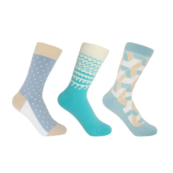 PEPER HAROW - MADE IN ENGLAND S Organic Socks Bundle - Blue