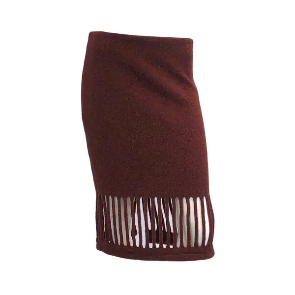 SNIDER Rustic Skirt - Red