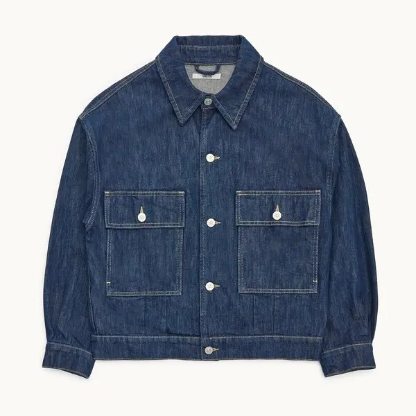 WALTER DENIM LIMITED Rinse Wash Rodeo Blouson - Blue