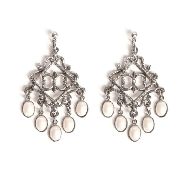 CARAMEL VINTAGE JEWELLERY Festival Graphite Earring - Gold