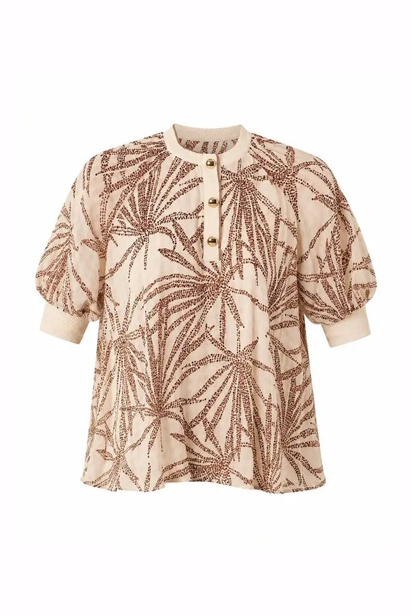 EXQUISE Palmer Chiffon Blouse Multi Color