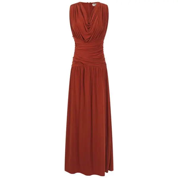 CELESTINE & MAE Daphne Maxi Dress - Orange