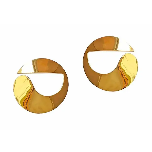 SMILLA BRAV Stephanie Earrings - Gold