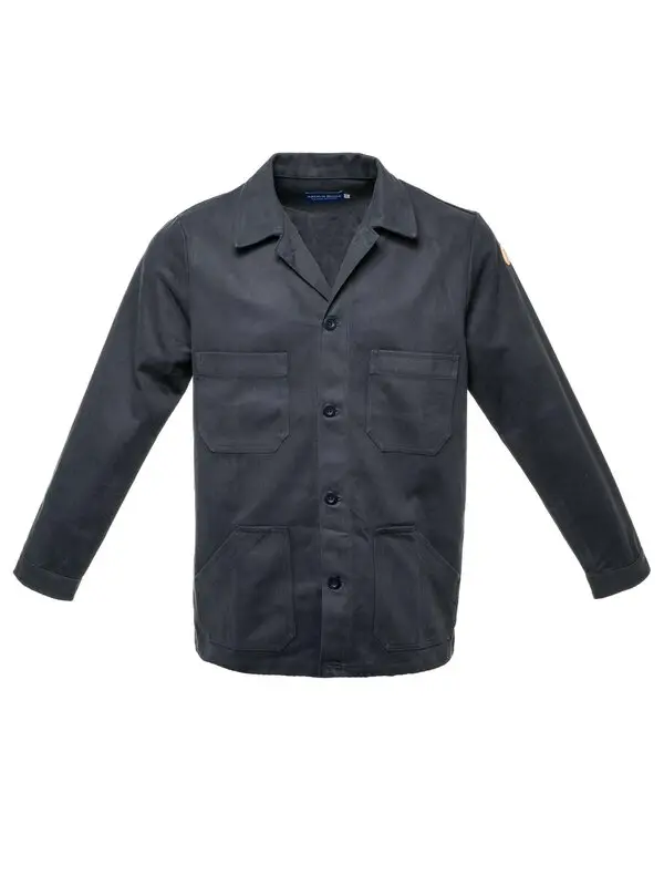 ARTHUR BEALE Canvas Utility Jacket - Blue