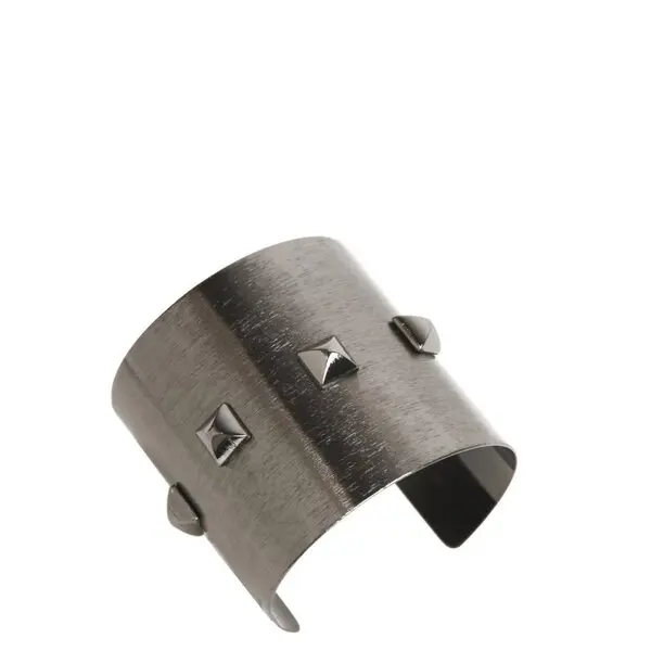 ADDICTED2 Nyx Noir Oxidized Matte Sterling Silver Cuff - Black
