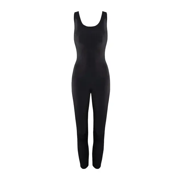 VESTIAIRE D'UN OISEAU LIBRE Lycra Open-back Jumpsuit