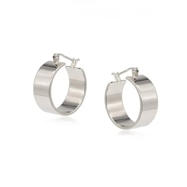 ARCTIC FOX & CO. Charlotta Hoop Earrings - Silver