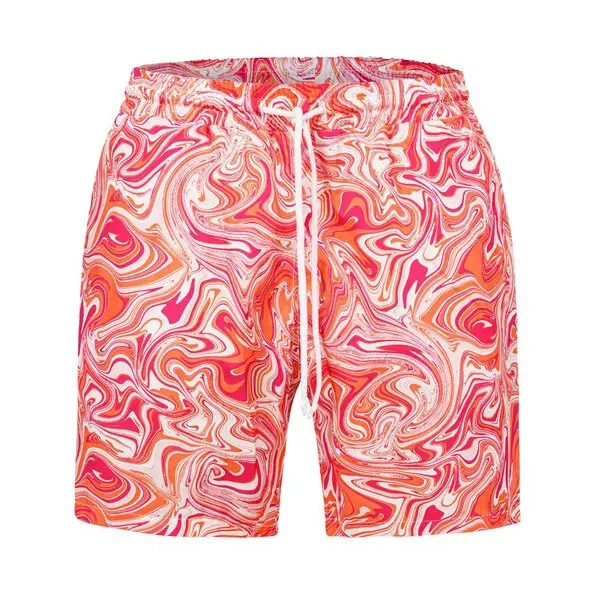 EKCENTRIK Groovy Sensations Swim Shorts - White
