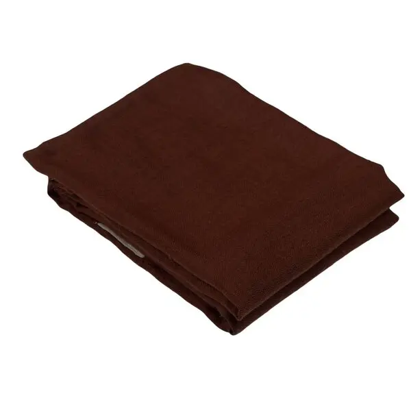 HERITAGEMODA Neutrals Dark Chocolate Handwoven Cashmere Scarf - Brown