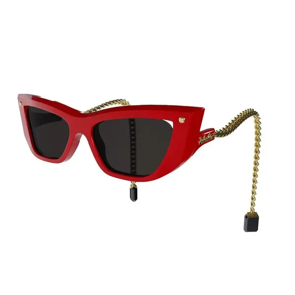 SABATINO Deluxe Frames Acetate Gold Gem - Red