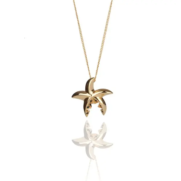 KASUN LONDON Crown Of Thorns Pendant - Gold