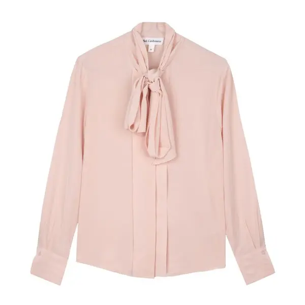 BEL CASHMERE Car Blouse - Pink
