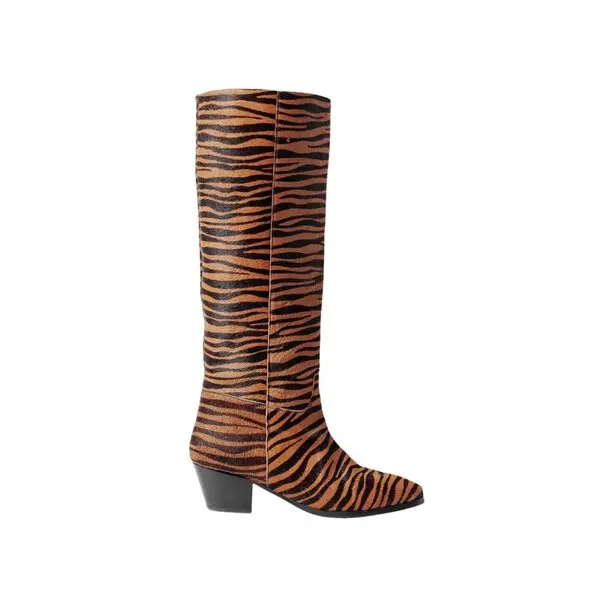 BLANKENS Black / Brown The Joan High Rust Zebra - Black/brown