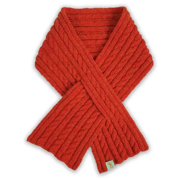 OTTO & SPIKE Scarves Prima Scarfette Rust - Red