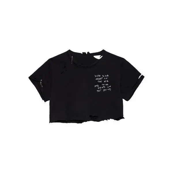 COME ON Mind T-shirt Organic Cotton - Black