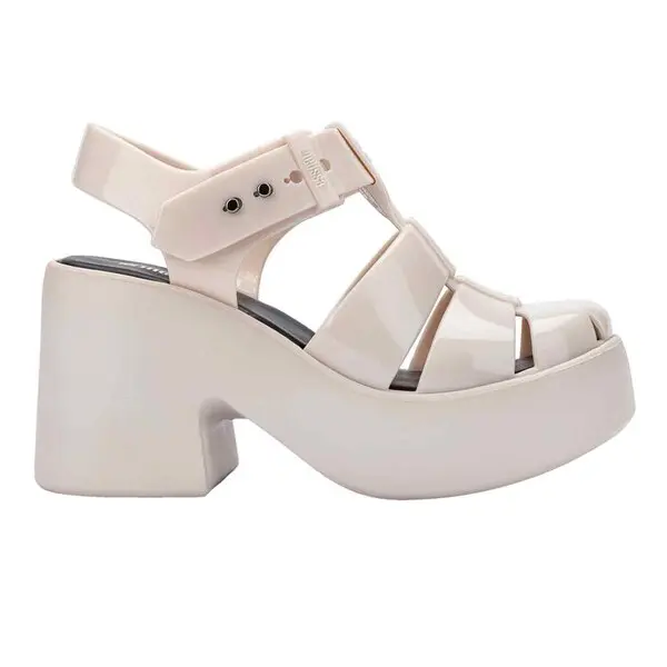 Melissa Neutrals Lulu Platform Sandal - Beige