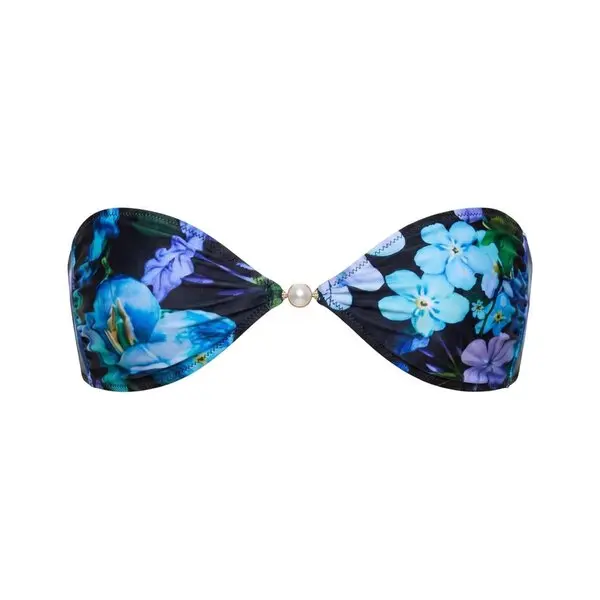 SUNKISSED Le Bandeau Strapless Top - Blue