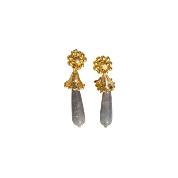 RAXADA Coal Drop Earrings - Gold