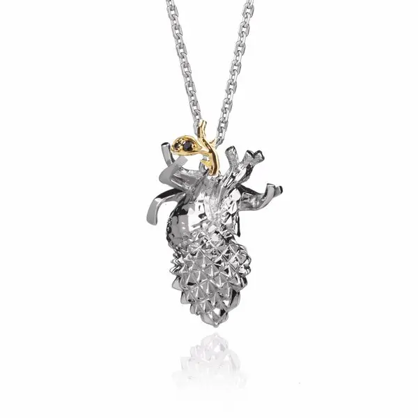 KASUN LONDON Forbidden Heart - Silver