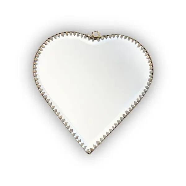 LILA RASA Heart Art-decor Hanging Mirror - Gold