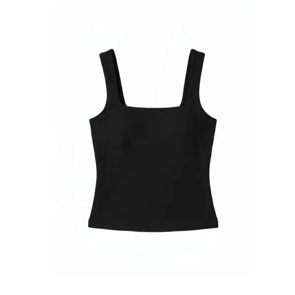 YORSTRULY Bardot Tank / Strappy Top Charcoal - Black