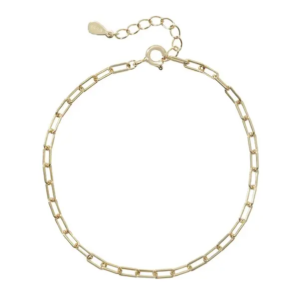 MURU Mini Paperclip Bracelet - Gold