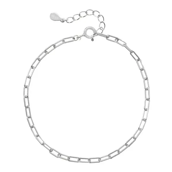 MURU Mini Paperclip Bracelet - Silver