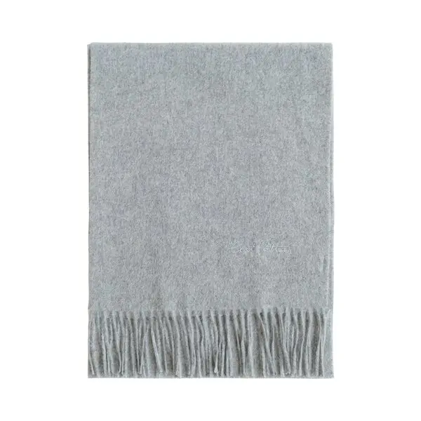 LOST PATTERN Lost In Warmth Classic Cashmere Scarf - Grey