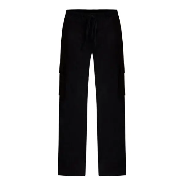 KNOWN SUPPLY Organic Cotton Cargo Pants Camino - Black