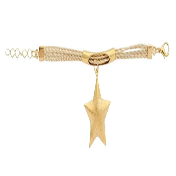 Saachi Star Charm Bracelet - Gold