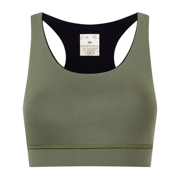 LULA-RU Sports Bra Olive - Green