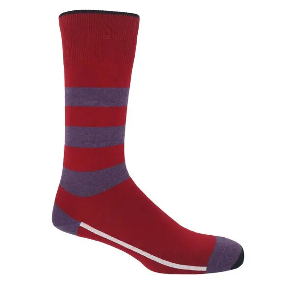 PEPER HAROW - MADE IN ENGLAND Equilibrium Organic Socks - Red