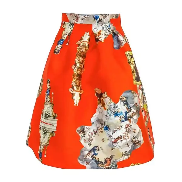 MAXJENNY Midi-length Skirt Sicily - Red