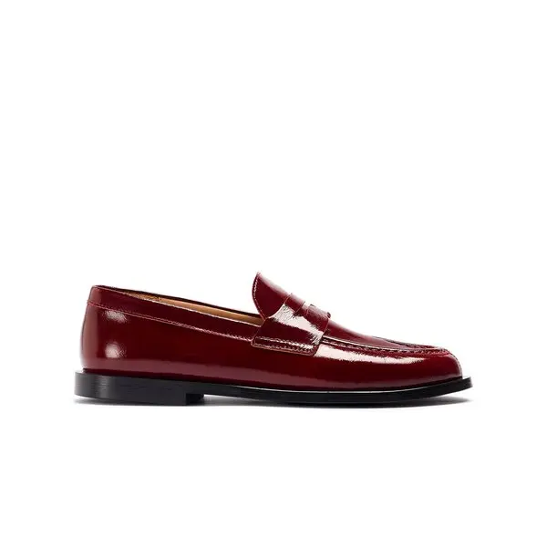 NAGUISA Loafers Glass Rojo Gloss - Red