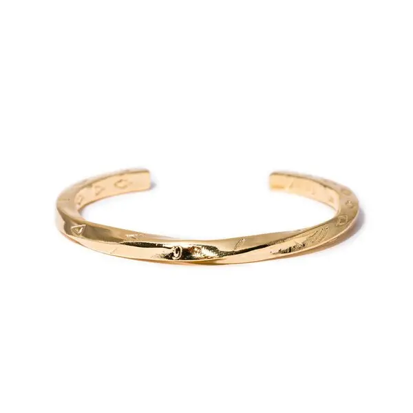 KYBELE STUDIO Twisted Cuff Bracelet - Gold