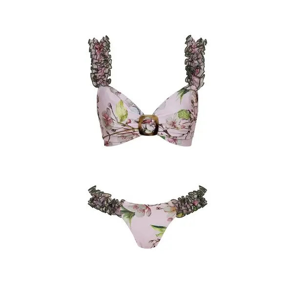NUR KARAATA St. Tropez Sway Bikini - Pink