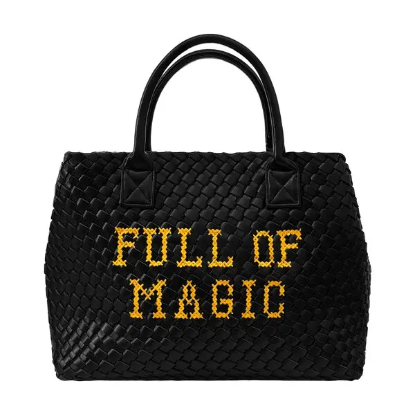 LILLY LOVES Vegan Full Of Magic Bag - Black