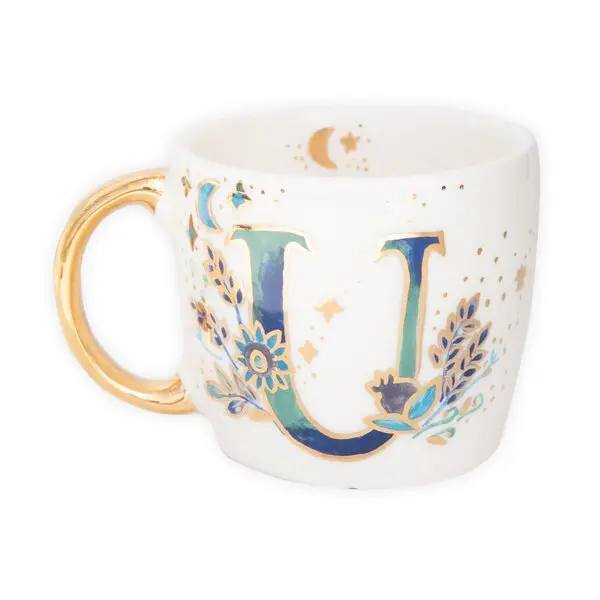 SHERIE BOUTIK Sb U Alphabet Mug - Brown