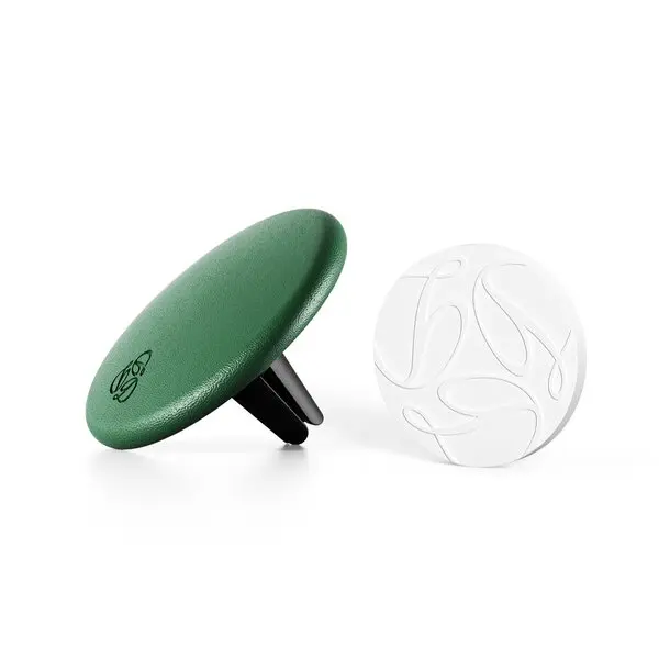 SEREE Fig Lambskin Car Diffuser & Insert - Green