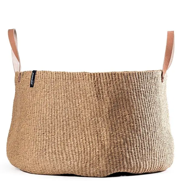 MIFUKO Kiondo Floor Basket With Handles Xxl - Brown