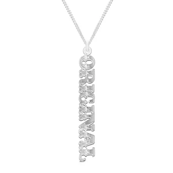 CARTERGORE Sterling “original” Word Necklace - Silver