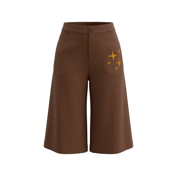 KING NAKED Dreamer Capri Trousers - Brown
