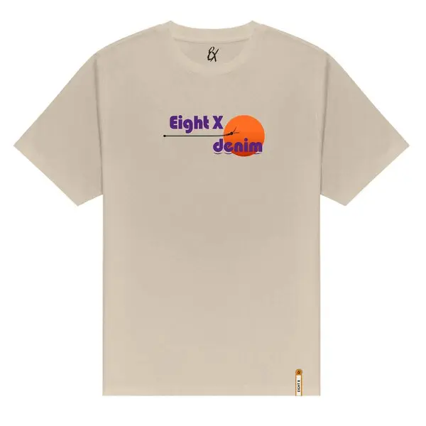 EIGHT X Neutrals Fly Away Graphic T-shirt - Beige