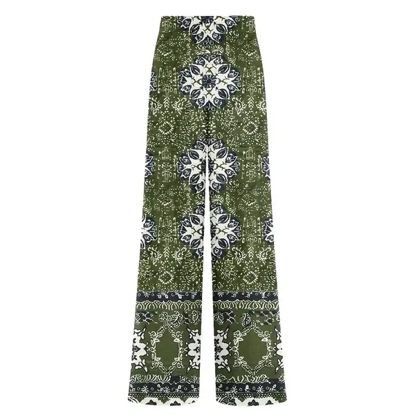 ALOHA FROM DEER Ancient Ornat Long Loose Pants